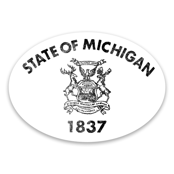Coat of Arms | Michigan | The Mitten State – TMS Wholesale